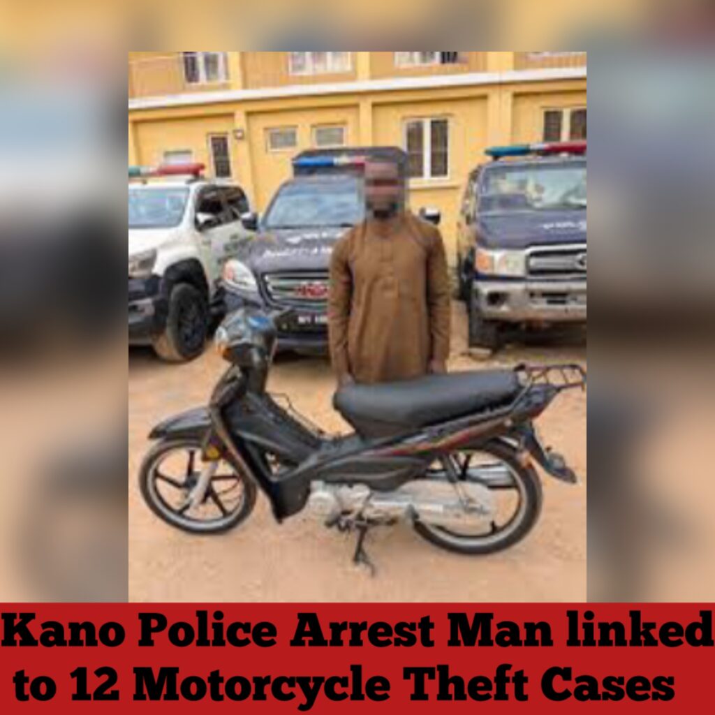 Kano Police Arrest Man linked to 12 Motorcycle Theft Cases - TOSCAD ...